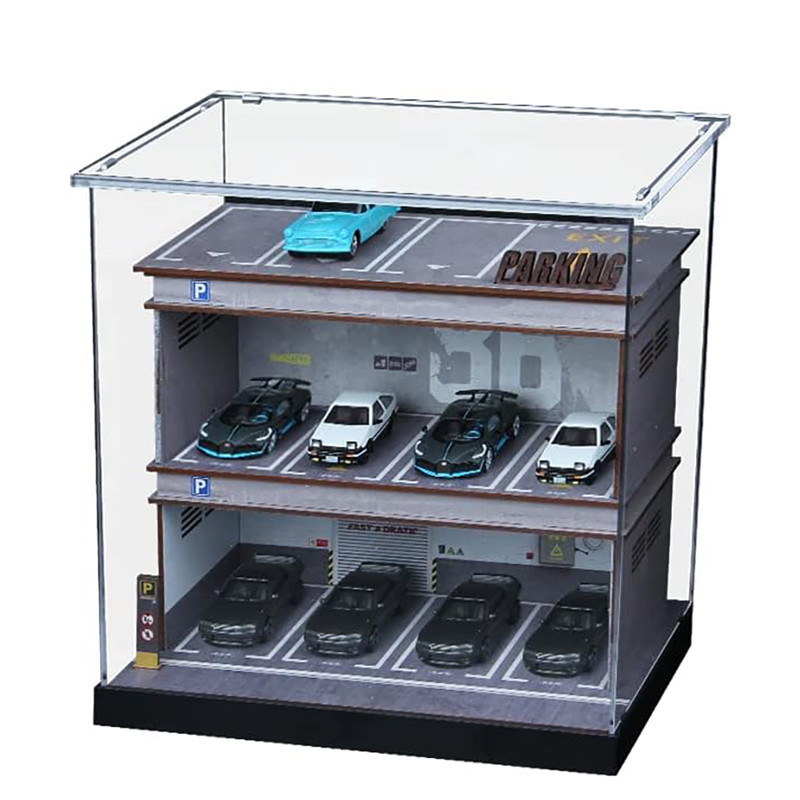 Custom Hot Wheels Acrylic Display Case - 1/64 Scale Die-cast Model Car ...