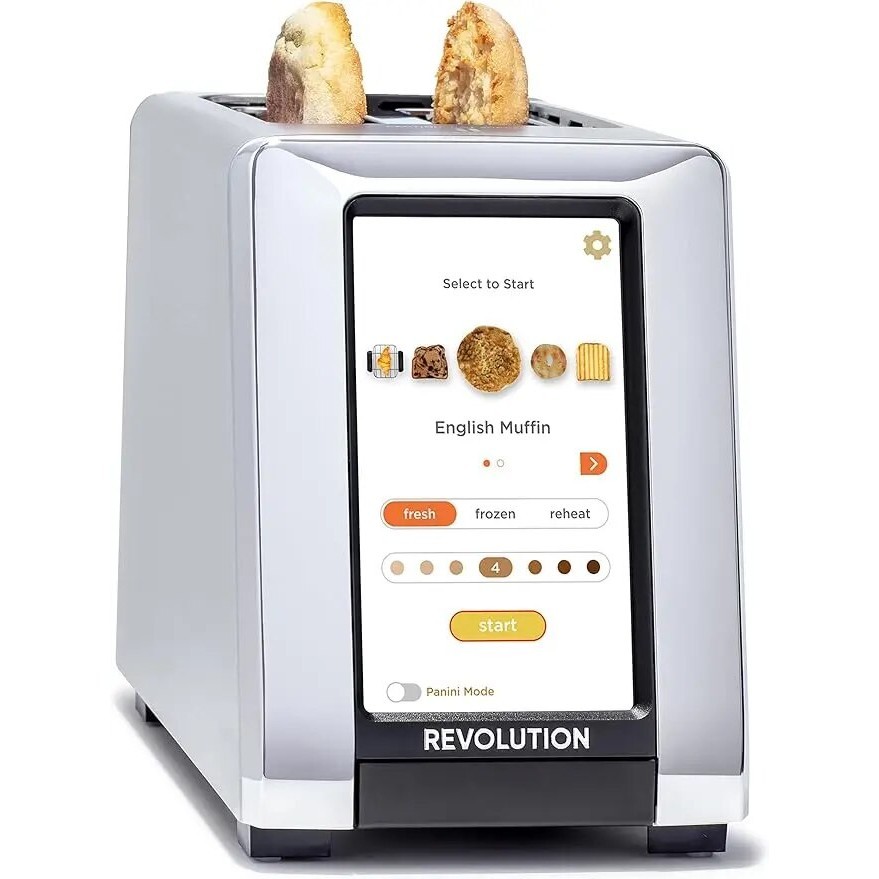 Revolution R180S Touchscreen Toaster, 2-Slice Smart Toaster with ...