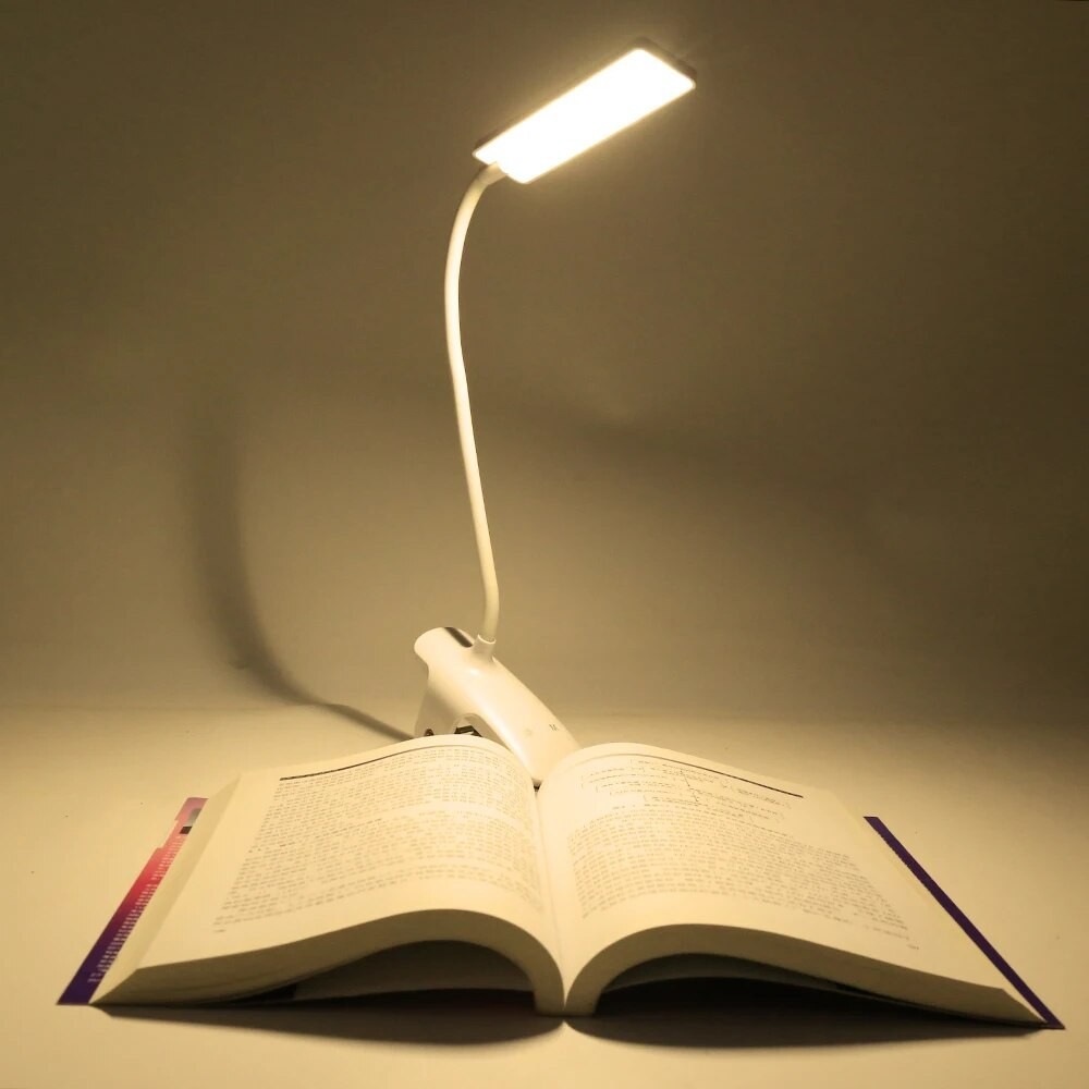 2024.high quality USB Clip Study Kids Rechargeable Bedside 1800mAh Desk ...