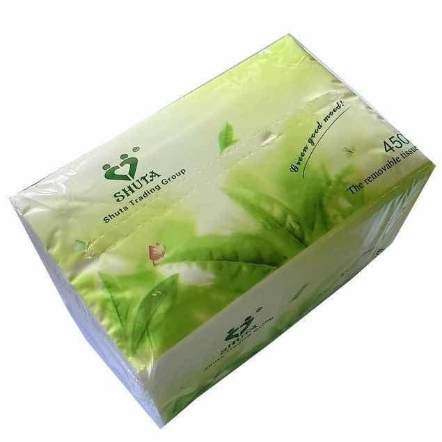 Shuta Green Tea Facial Tissue 450 Sheets by 8pack | Shopee Philippines