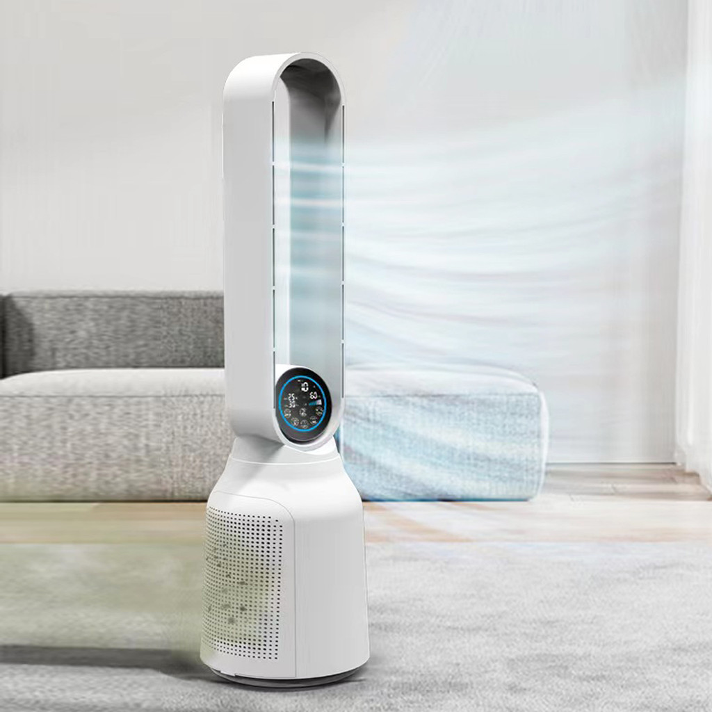 Low Noise High end floor mini high velocity hidden blade less fan with ...