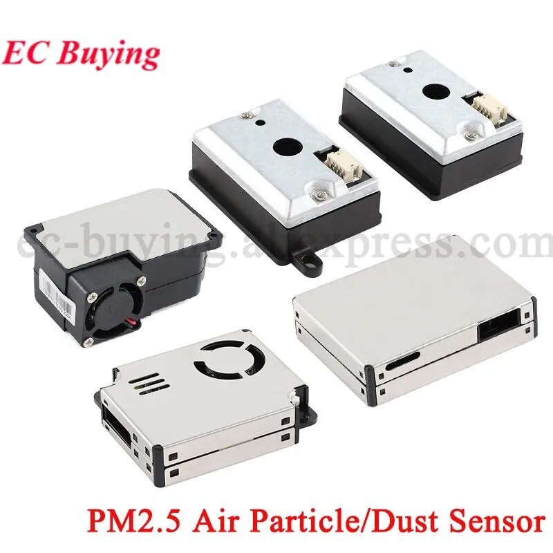 PM2.5 Air Particle/Dust Sensor Laser Digital Output Module Air Pollution Detection Purifier UART ...