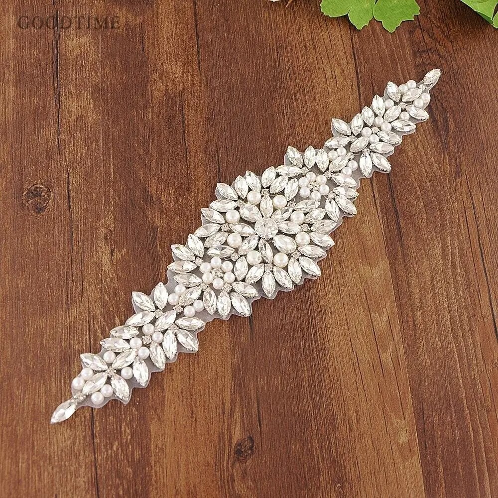 40k Noble Women Evening Dress With Rhinestones Pearls Wedding Belts ...