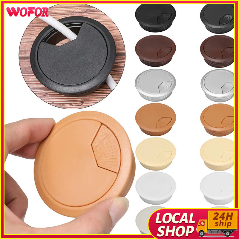 Office Desk Wire Hole Cove Round Wire Hole Cover Desk Table Hole Cover ...