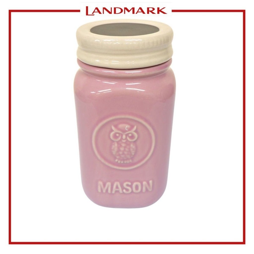 Landmark Ceramic Mason Storage Jar Large With Black Board | Shopee ...