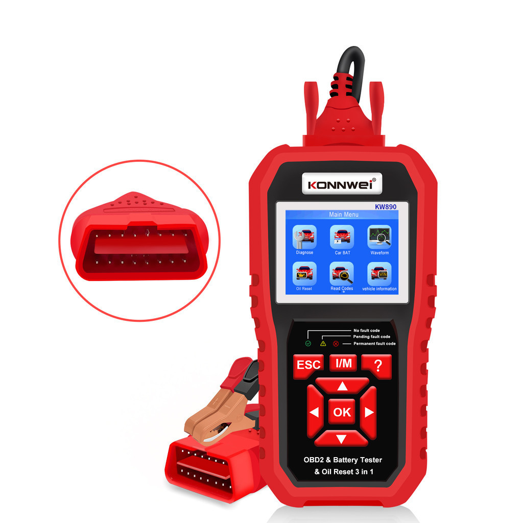 Auto Tool professional Car Scanning Machine 12V battery tester ...