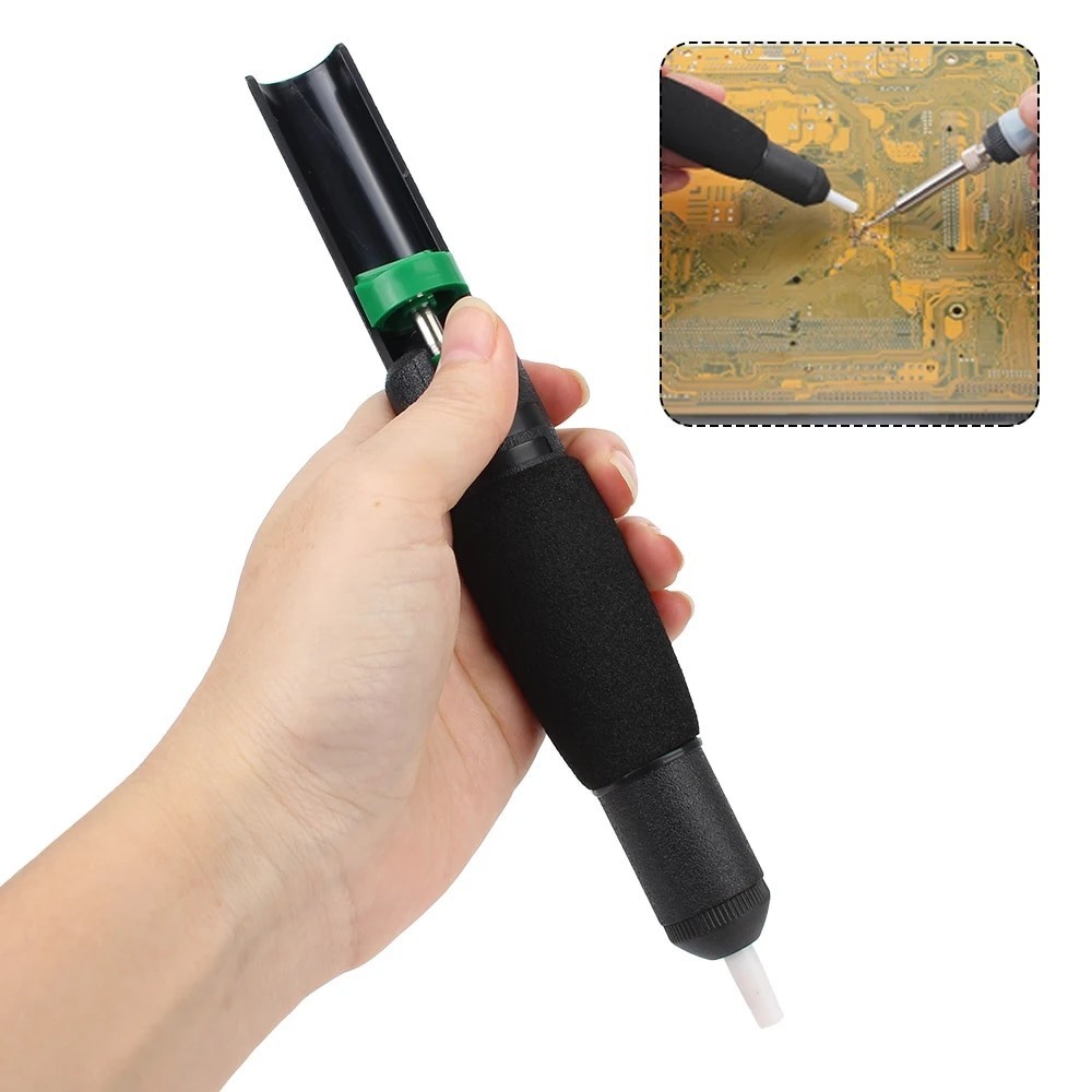 Suction Tin Vacuum Soldering Iron Desolder Gun Powerful Desoldering ...