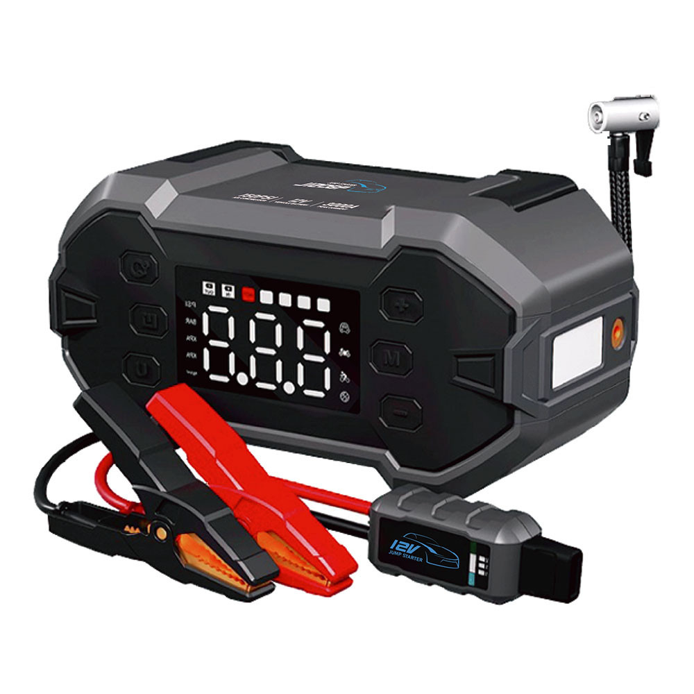 3000A 12V Emergency Portable Vehicle Car Battery Booster Pack Power ...