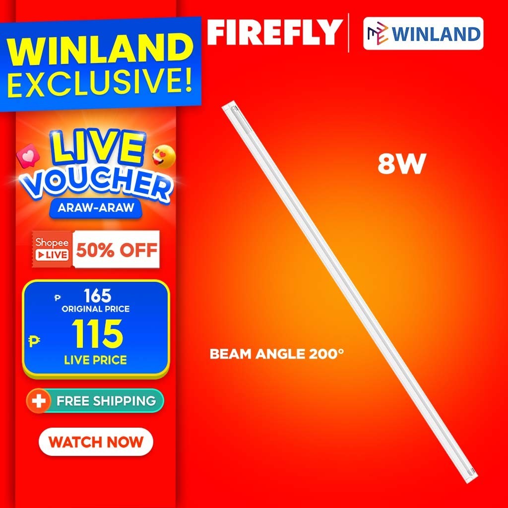 Firefly by Winland Basic Series T5 Tube - Double-Ended (8W / 220-240V ...