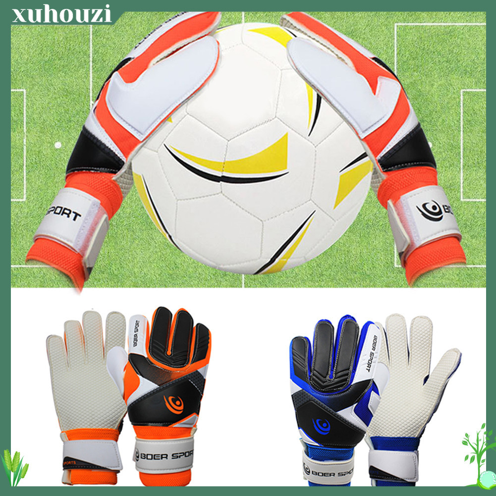 （XUHOUZI）Anti-skid Full Finger Teenager Goalkeeper Soccer Sports Goalie ...