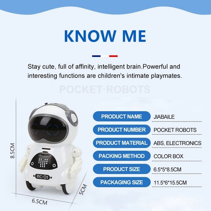 939A Pocket Robot Talking Interactive Dialogue Speech Recognition ...