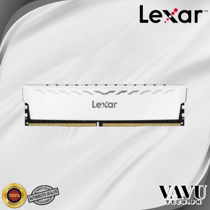Lexar Thor 8GB 3600mhz DDR4 White Desktop Memory with Heatsink | Shopee ...