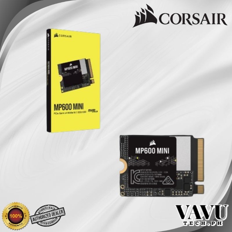 Corsair MP600 Mini 1TB Gen4 PCIe x4 NMVE M.2 2230 SSD (Steam Deck ...