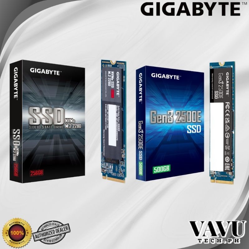 Gigabyte M.2 NVME 2280, PCIe 3.0 x4 NVME SSD M.2 256GB | 500GB| 1TB ...