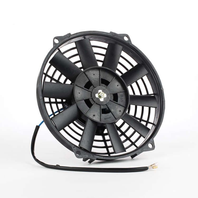 Car cooling condenser 10 blade 9 inch vehicle axial fans 12v auto ...