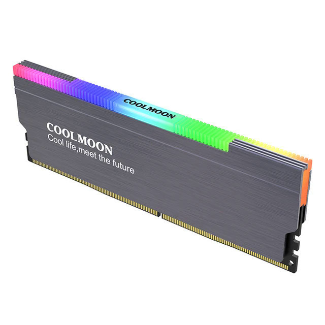 New Listing COOLMOON CR-D134S High patibility 5V 3PIN ARGB RAM Heatsink ...