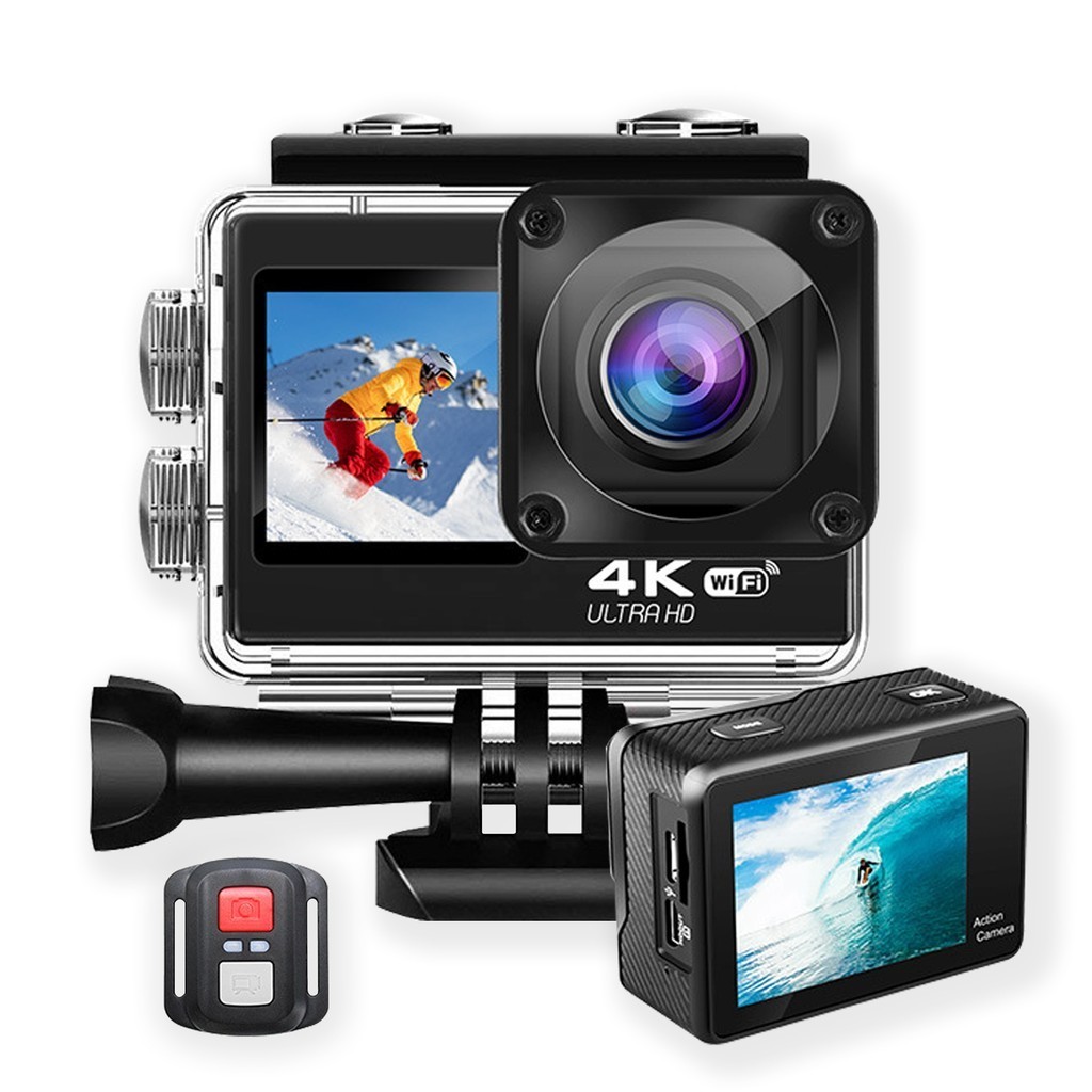 Best Selling Dual-screen touch 4K HD action sports cameras 4K wifi EIS ...
