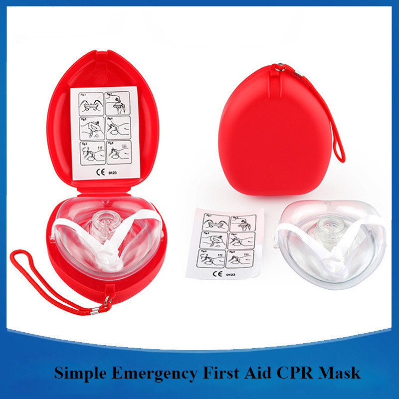 5Pcs Professional First Aid CPR Breathing Mask Protect Rescuers ...