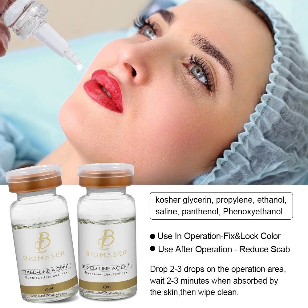 Biomaser Microblading Pigment Fixing Agent Permanent Makeup Ink Color ...