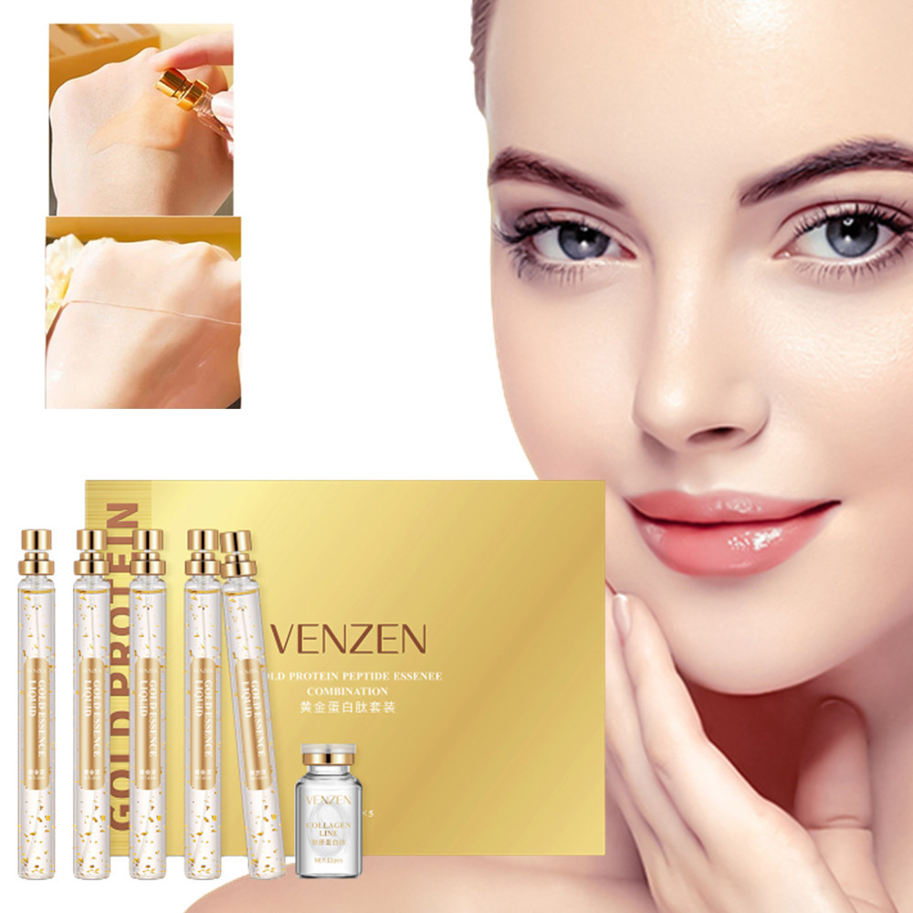 24K Gold Silk Protein Thread Essence Set Face Filler Absorbable ...