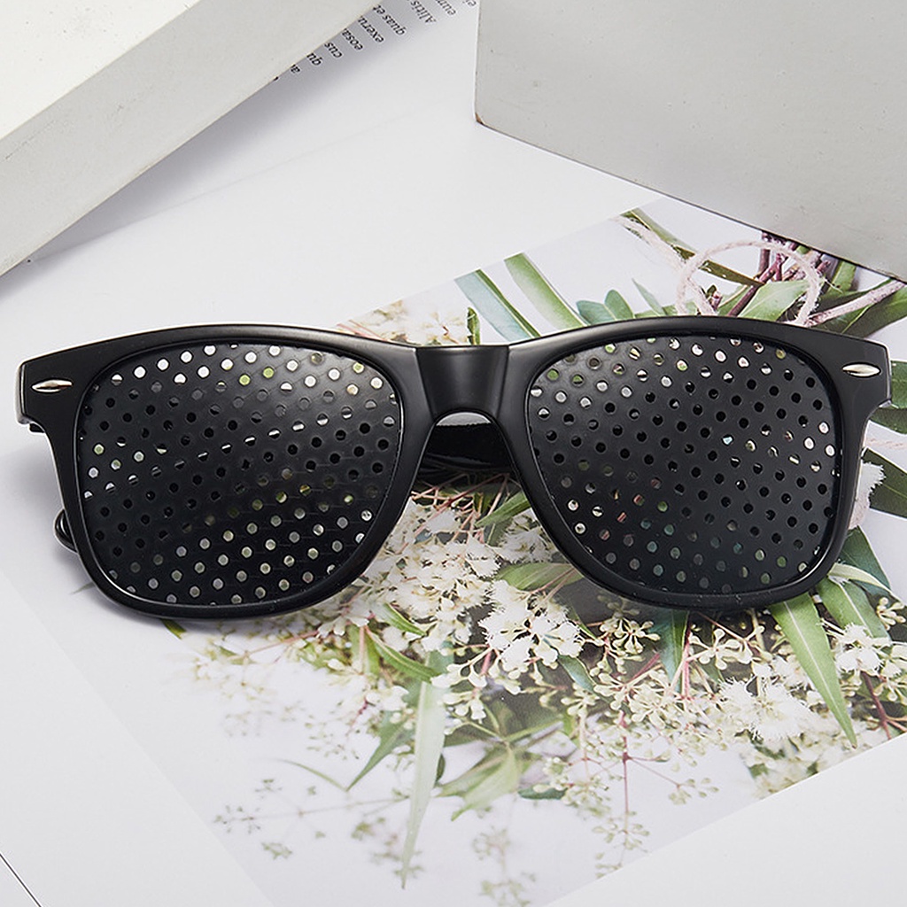 ♥anti Myopia Astigmatism Glasses Vision Correction Fatigue Pin Hole