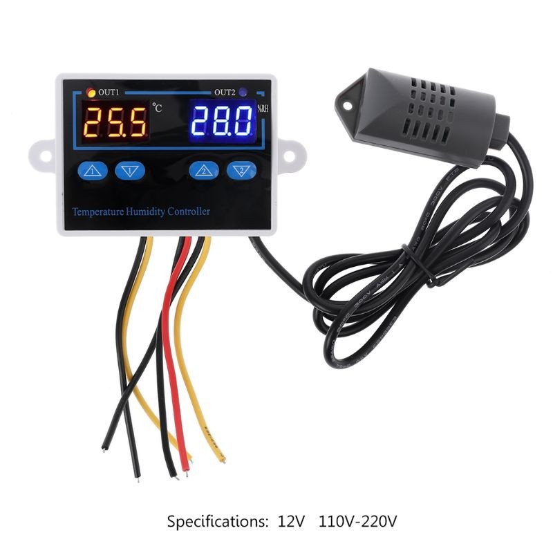 Digital Thermostat Humidity Controller Egg Incubator 10A Temperature ...