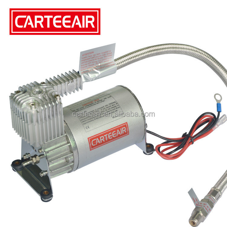 300PSI truck air brake compressor for car suspension system, 12V air ...