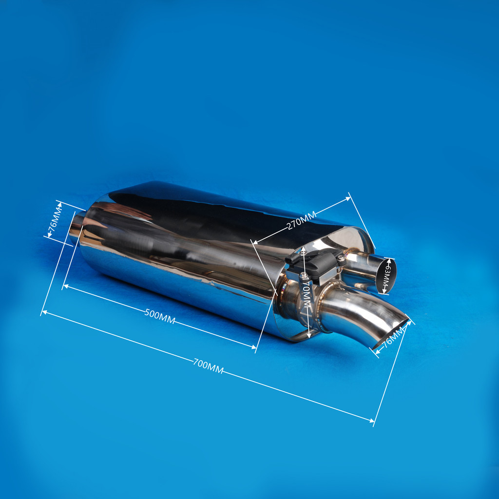 76 mm Automobile exhaust system modification control valve electronic ...