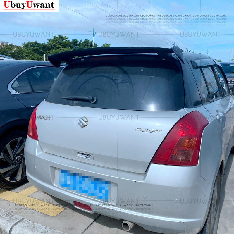 ♣For Swift ABS Car Rear Wing Spoiler For Suzuki Swift Spoiler 2007 2008 ...