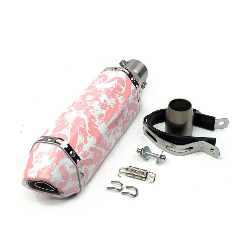 Universal akrapov moto exhaust silencer escape 200cc motorcycle muffler ...