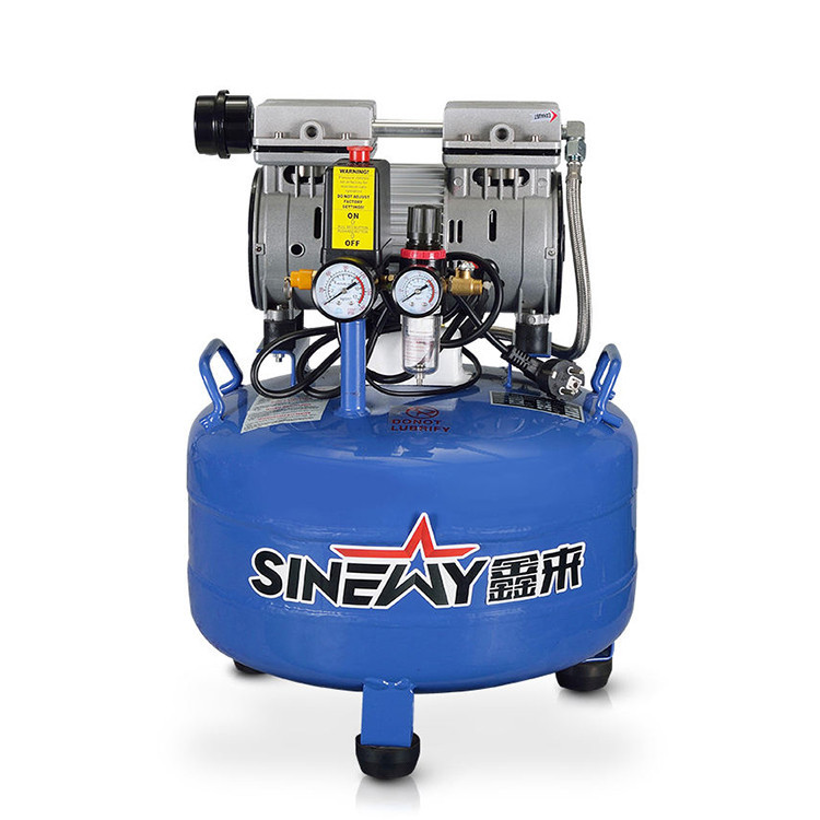 Sinewy 750W 1Hp 220V 35L Industrial Silent Electric Oil Less Air ...