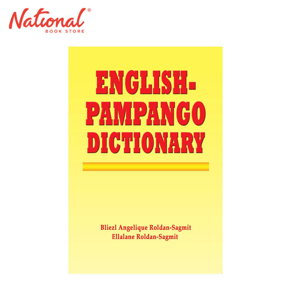 English-Pampango Dictionary by Bliezl Angelique Roldan-Sagmit - Trade ...