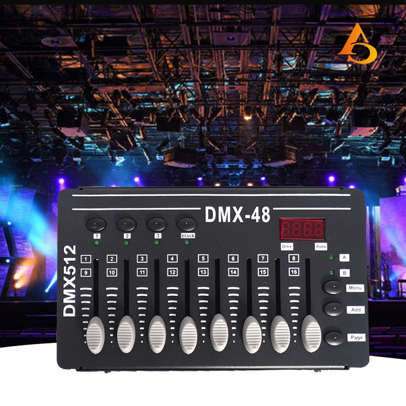 Stage Light LED Mini Dmx Controller LED Par Light DJ Light Console For ...