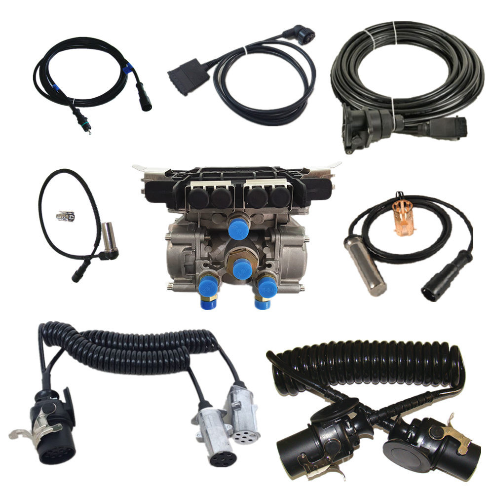 trailer truck abs ebs wheel speed sensor for BENZ,VOLVO,DAF, MAN,WABCO ...