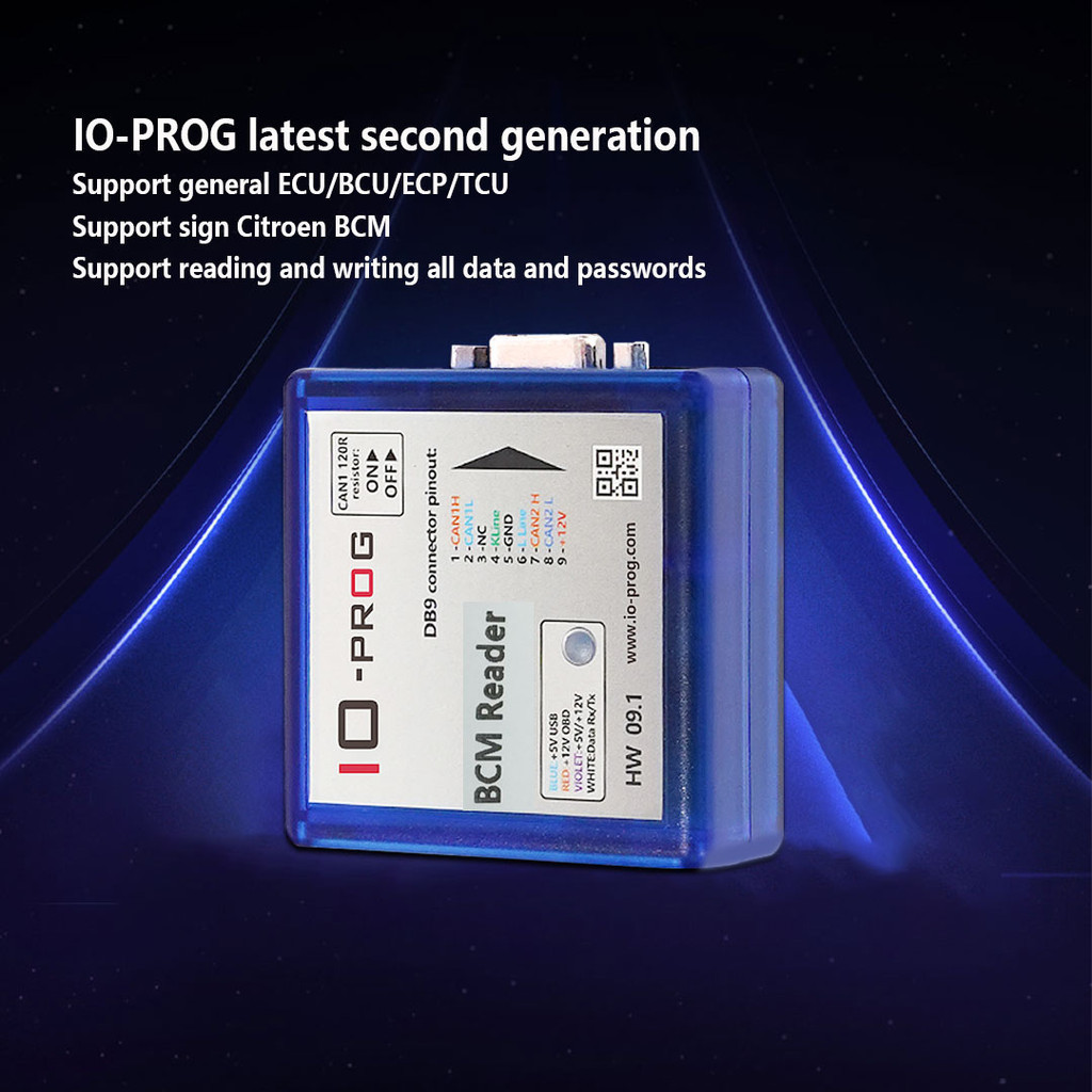 ღfull Io Prog Ecu Tcm Bcm Andeps Programmer Bd9 Connector Pinout Io Terminal Io Prog Ecu Program