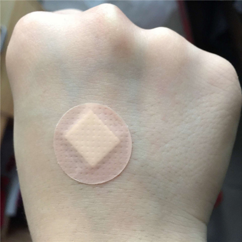 50pcs/set Round Band Aid Circular Shape Waterproof Wound Plaster for ...