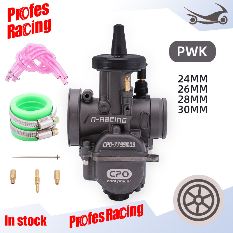 ღMotorcycle PWK Carburetor 24 26 28 30mm With Power Jet High Quality 2T ...