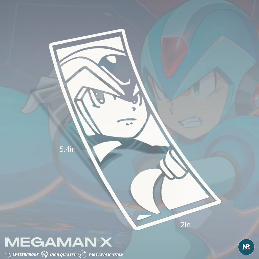 Megaman X Vinyl Decal Gaming Sticker | Shopee Philippines