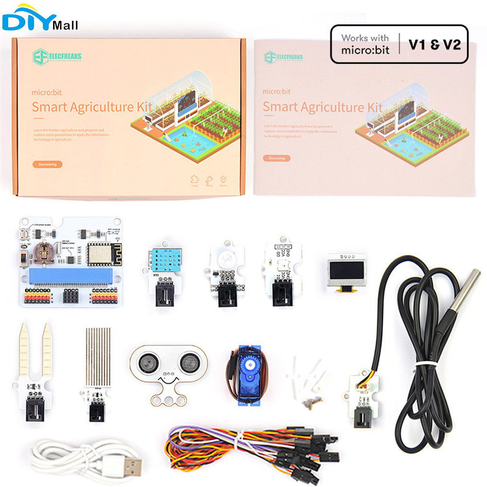 ☀micro:bit Smart Agriculture Kit (Without micro:bit board) IoT:bit ...