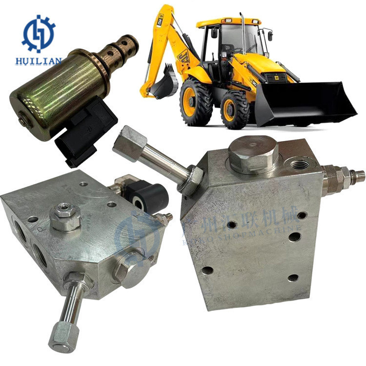 HT-J-2212-012 12V 24V Hydraulic Backhoe Loader Control Valve for ...