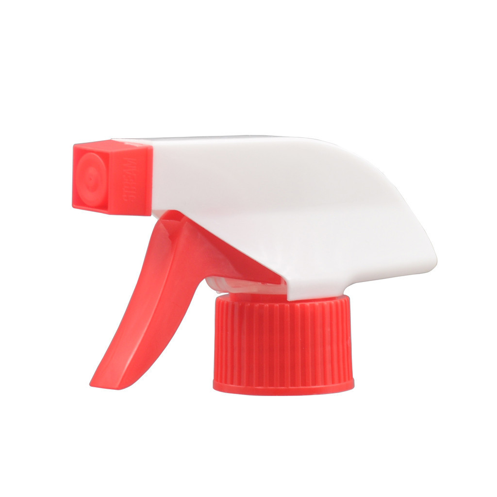 factory plastic pp 28/410 28/400 white red color water liquid trigger sprayer head Mist nozzle ...