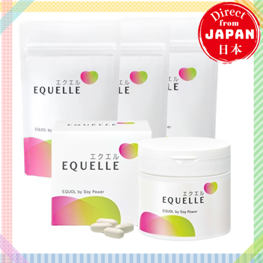 Otsuka EQUELLE (112/120 Tablets) Soy Isoflavone Supplement Pouch equol ...