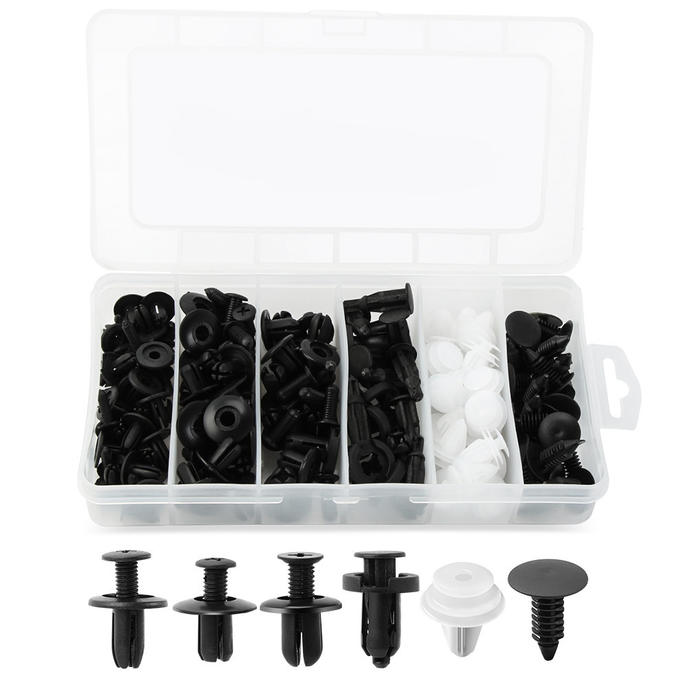 ~6 Size Auto Fastener Clip Car Retainer Fastener Kit for Audi A1 A3 A4 ...
