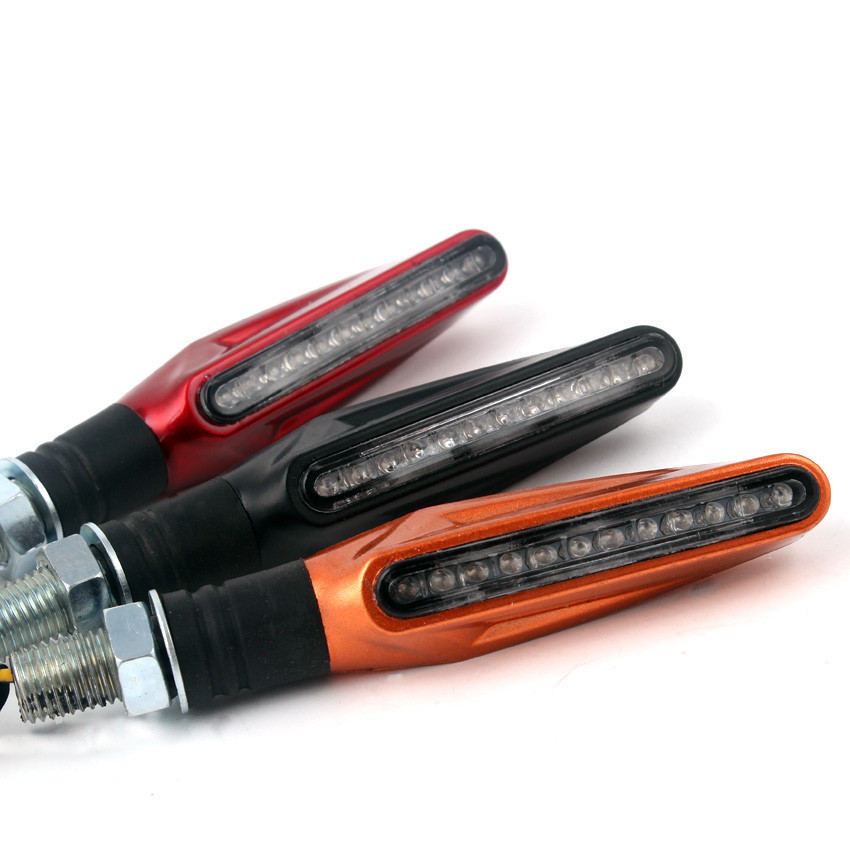 ☋Fashional Universal Motorcycle Led Turn Light 12V LED Flasher light ...