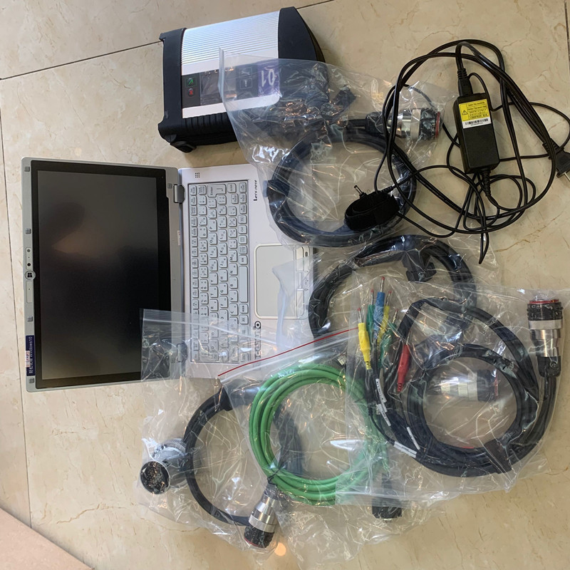 ღMB star C4 Multiplexer SD Connect c4 Xenty/Epc/Wis Win10 Ssd +CF-ax2 ...