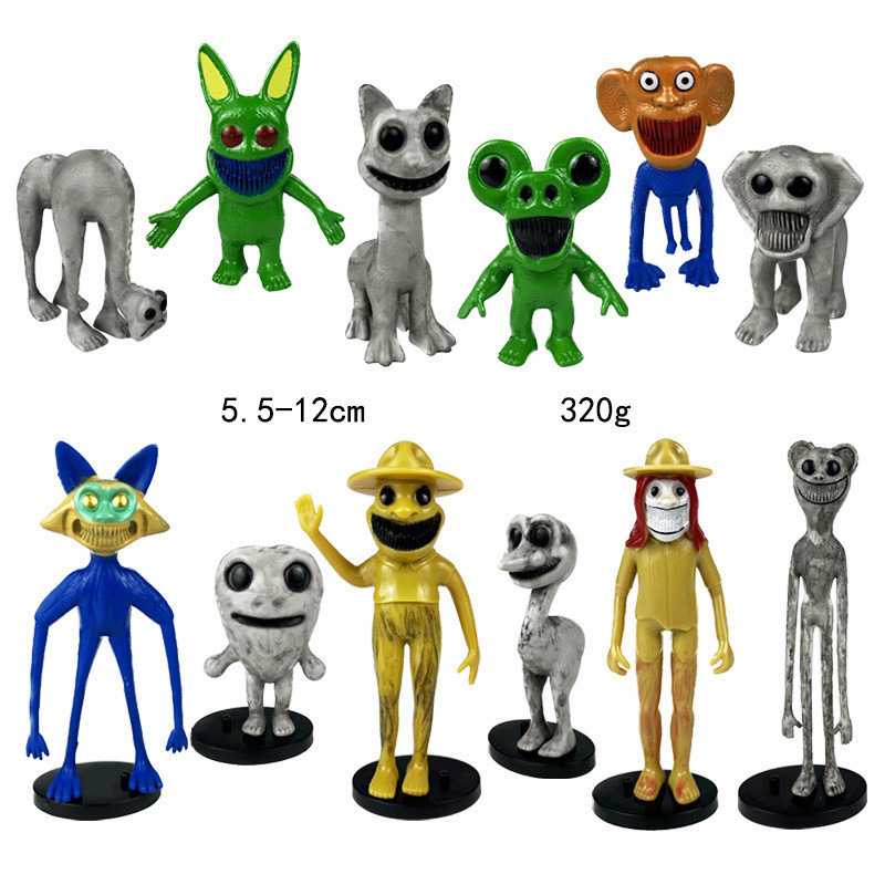 3.5-4 Inch Zoonomaly 2 Action Figures Zoonomaly Horror Game Figuras ...