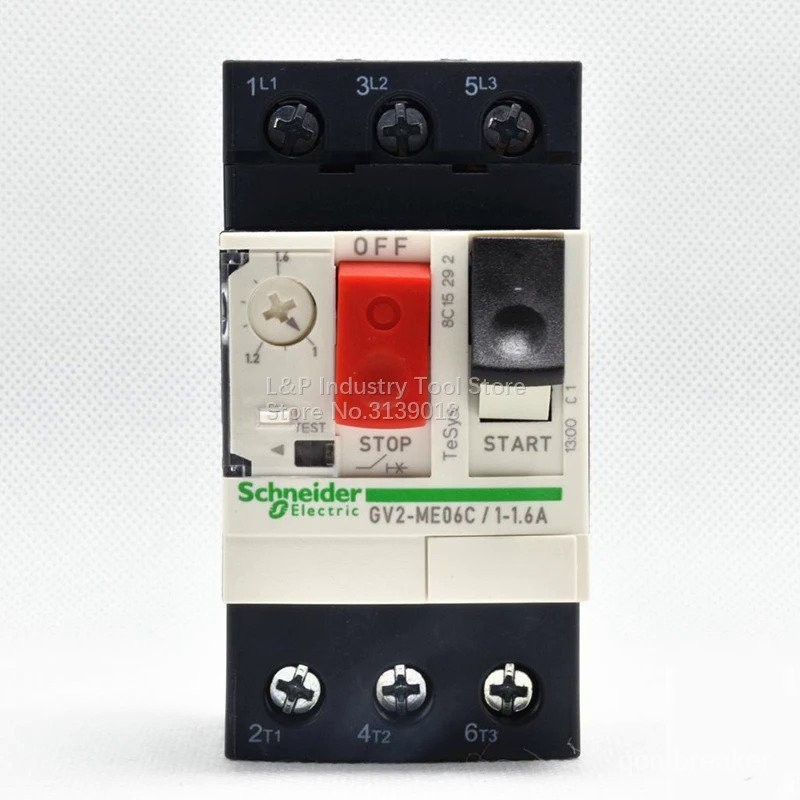 New Original Schneider GV2-ME06C Motor Protection Circuit Breaker ...