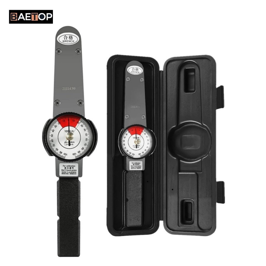 0-100 Nm High Precision Dial Indicator Torque Wrench Indicating ...