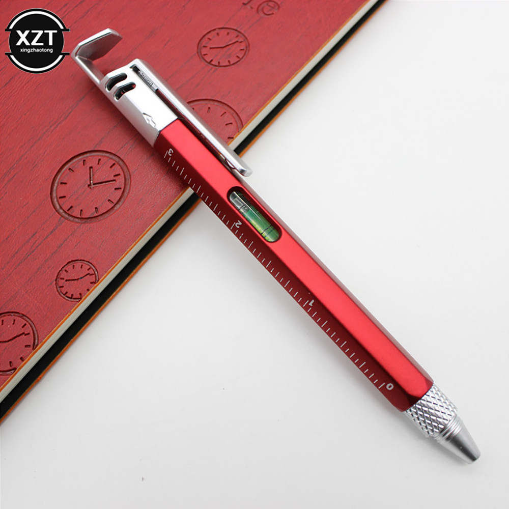 Multifunctional Ballpoint Pen Screwdriver, Ruler, Spirit Level Can Be ...