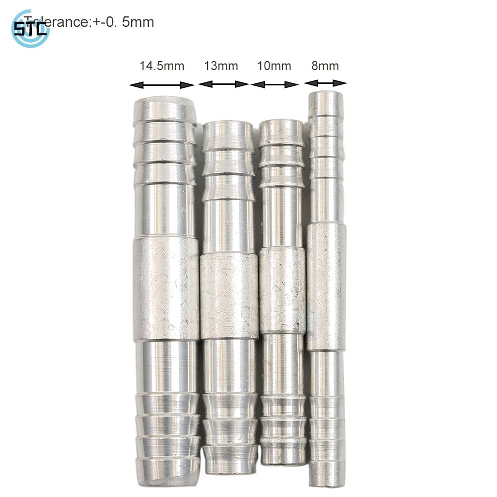 Hose Barb Parts Set Aluminum Spare Parts Straight Splice Barbed Fitting ...